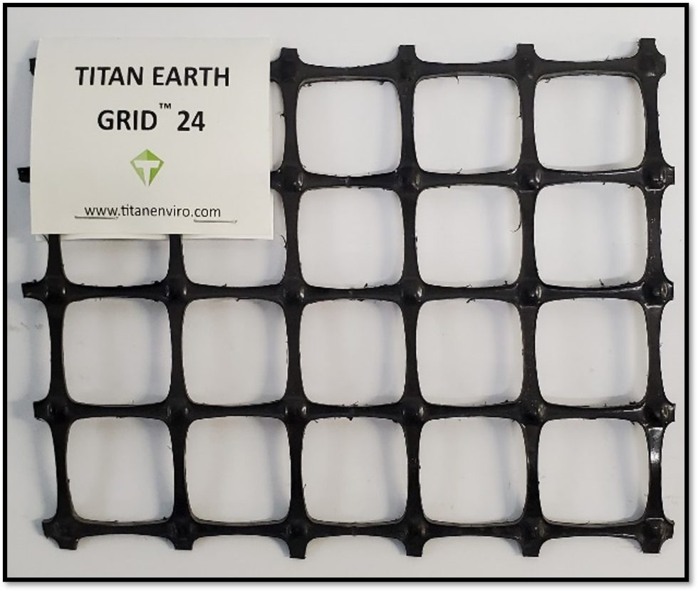 Base Reinforcement Geogrid – Titan Earth Grid™ - Titan Environmental